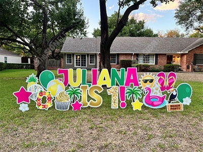 Affordable Custom Yard Signs Rental | The Sign Elf OKC