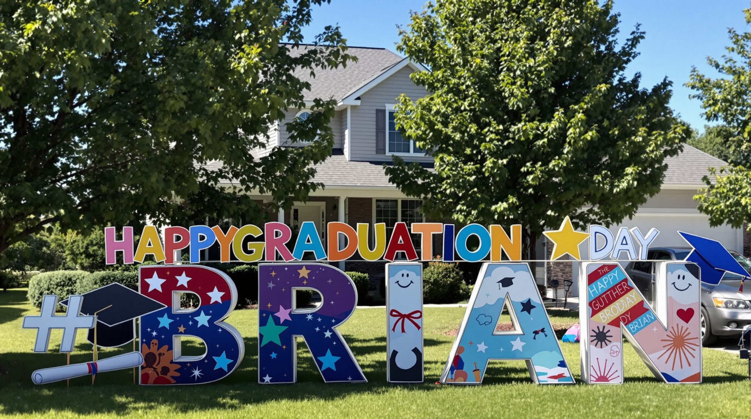 Celebrate Graduation in Style: Personalized Graduation Yard Signs from ...